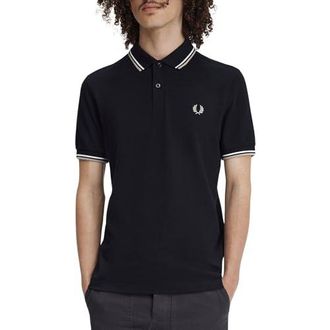 Fred Perry Twin Tipped Polo pour Homme, U58, XL