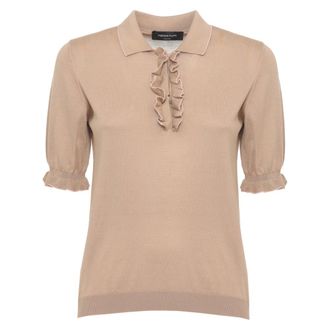 Fabiana Filippi Damen, Strickwaren, Braun, XSGr&ouml;&szlig;e