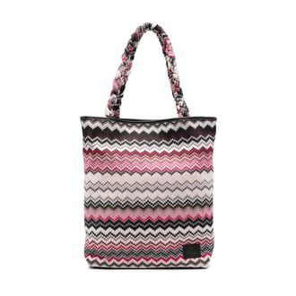 Missoni Zig Zag Tote Bag - - Bags - Damen - Mehrfarbig - ONE SIZE