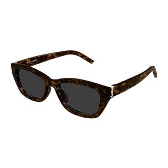 Saint Laurent M153 Sonnenbrillen - - Accessories - Damen - Braun - 55 MM