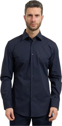 HUGO BOSS Homme, Chemises, Bleu, Taille: 4XL Boss Chemises Blue