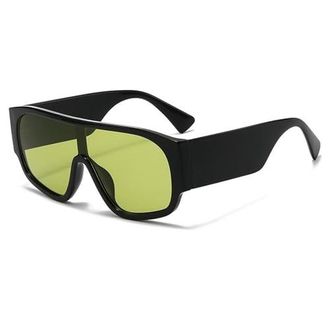 Generic Lunettes De Soleil D&eacute;coratives &Agrave; Monture Large For Homme Et Femme, Id&eacute;ales For Les D&eacute;placements En Ext&eacute;rieur Ou Vacances(Green)