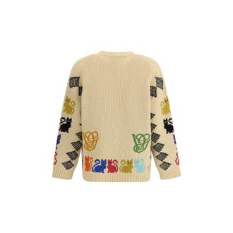 Valentino Mens Multicolor Wool Cardigan Clothing