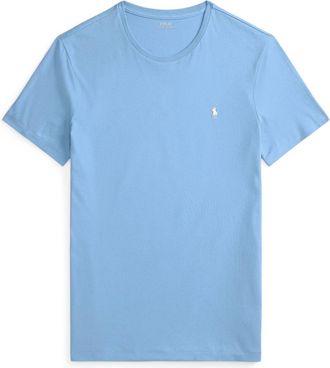 Ralph Lauren Leichtes T-Shirt mit Pony-Stickerei, Custon Slim Fit in