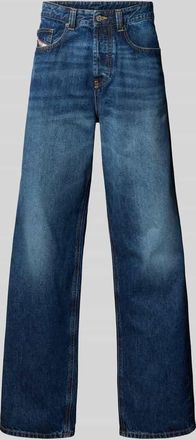 Diesel Low Waist Baggy Jeans mit Label-Patch