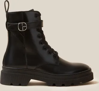 Claudie Pierlot Bottines rangers cuir