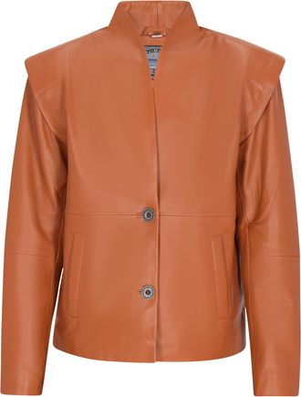 Dreimaster Dreimaster Jacke Frauen Cognac