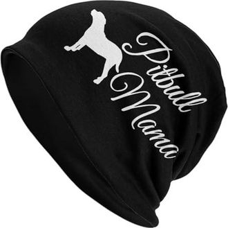 Generic Unisexe Hiver Chapeaux GOG Mama Bonnets De Ski Classique Bonnets Tricot&eacute; Mode Bonnet dhiver pour Quotidien Cyclisme Patinage