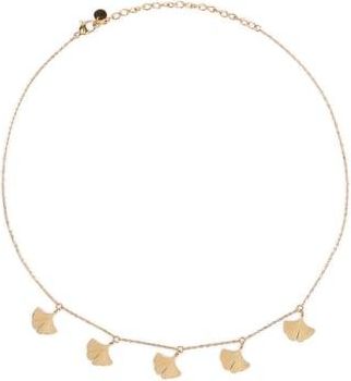 Au Printemps Paris Collier Feuille ginko