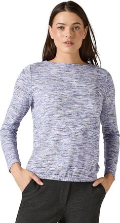 Cecil Damen B322249 Melange Shirt, Mulit Lilac Melange,XXL