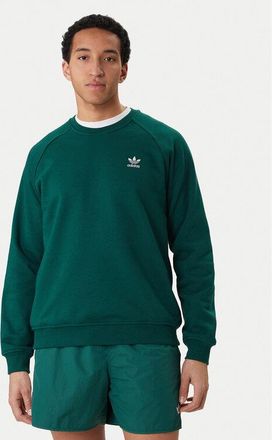 adidas Sweatshirt Trefoil Essentials KD1319 Gr&uuml;n Regular Fit