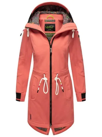 Marikoo Softshelljacke Mount Furnica mit hochschlie&szlig;endem Kragen