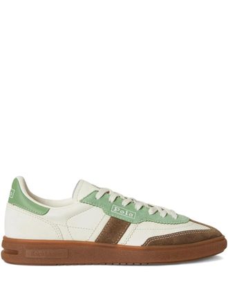 Polo Ralph Lauren Bedford Sneakers aus Wildleder - Nude