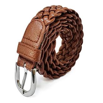 Glamexx24 Ceinture Tressée Femmes Filles pour Jupe, Robe, Veste et Jeans - 3 cm de Large élastique Ceinture, Taille Unique