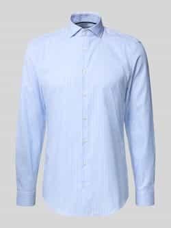 Jake*s Slim Fit Business-Hemd mit Kentkragen