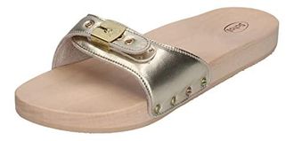 Scholl Femme Pescura Flat, Platinum Gold, 40 EU