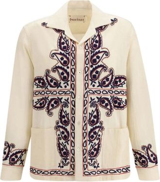 Baziszt Baziszt, Homme, Chemises, Beige, Taille: M Cabin Shirt