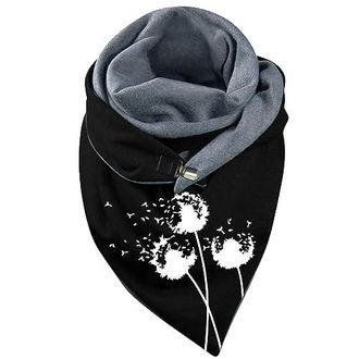 Generic &Eacute;charpe universelle pour lautomne et lhiver - &Eacute;l&eacute;gante - Double couche - Boucle douce et confortable, a, Taille unique