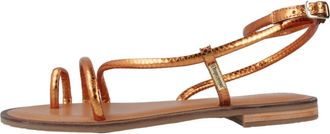Les Tropeziennes Trendige Flache Sandalen f&uuml;r Frauen - - Shoes - Damen - Orange - 38 EU