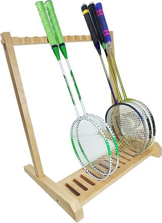 Generic Freistehender Schl&auml;gerst&auml;nder, Pr&auml;sentationsst&auml;nder for Tennis- Und Badmintonschl&auml;ger Zur Aufbewahrung In Heim-Fitnessstudios, for Tennispl&auml;tze Turnha