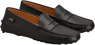 Tod's Femme, Chaussures, Noir, Taille: 39 EU Gommino Loafer