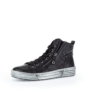 Gabor Bottines &agrave; lacets pour femme, Noir 77., 43 EU