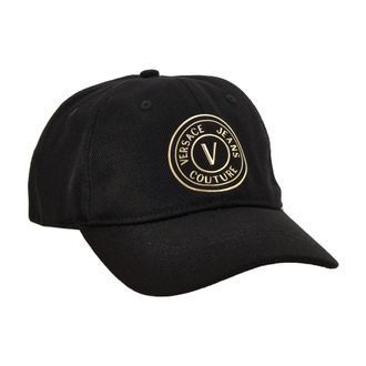 Versace Jeans Couture Homme, Accessoires, Noir, Taille: ONE Size Logo Baseball Cap