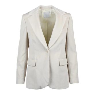 Eleventy Corduroy Jacket - - Jackets - Damen - Beige - XS