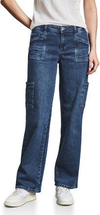 Street One Damen Jeans im Cargo Look