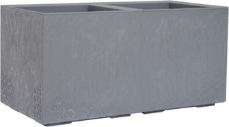 Siena Garden Siena Garden Pflanzgef&auml;&szlig;e FARO STONE grau 40x80x40 cm