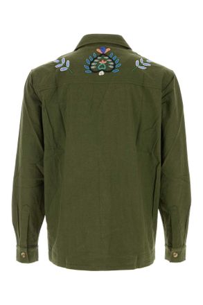 Baziszt Corduroy Blazer - Green