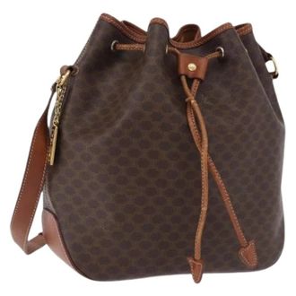 Celine Pre-owned Canvas Bucket Bag - - Pre-owned - Damen - Braun - ONE SIZE