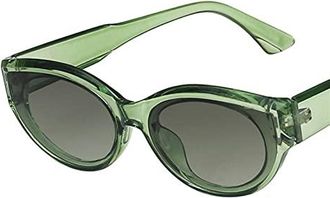 Generic Lunettes de soleil ovales style rétro hip-hop 2025 Street Shot mode hommes et femmes (couleur : G, taille : 1)