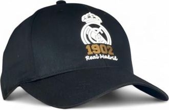 Real Madrid Gorra N&ordm;43 Casquette de Baseball, Noir, Taille Unique Mixte