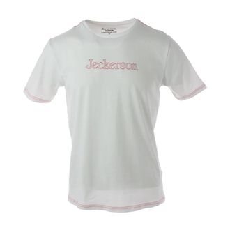 Jeckerson T-Shirt mit Rundhalsausschnitt und kurzen &Auml;rmeln - - Tops - Herren - Wei&szlig; - M