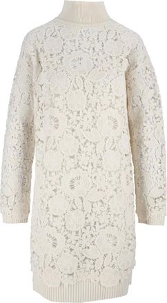 Ermanno Scervino Femme, Robes, Beige, Taille: 38 FR Summer Robes