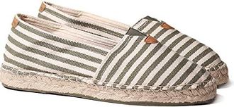 Toni Pons Espadrille Unisexe en Tissu Coton - BLANES-DD Kaki, 40 EU