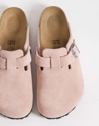 Birkenstock Boston - Sabots coupe classique - Argile rose