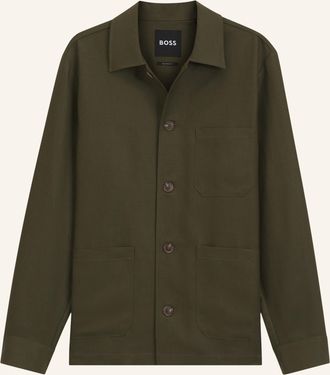 HUGO BOSS Hemd H-Cai-K-3p-262 Relaxed Fit gruen