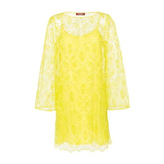 Max Mara Femme, Robes, Jaune, Taille: 42 FR Robe Courte