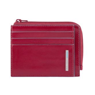 Piquadro Homme, Accessoires, Rouge, Taille: ONE Size Porte-monnaie zipp&eacute; avec porte-documents