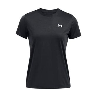 Under Armour T-shirt Tech Riddle SSC pour femme, Noir (001), Taille M