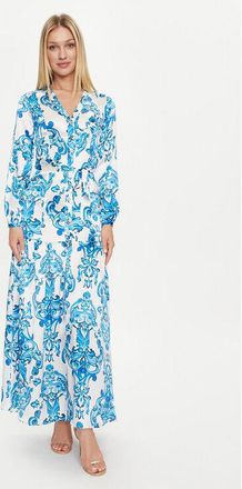 Guess Hemdkleid 2GGK70 9700Z Blau Regular Fit