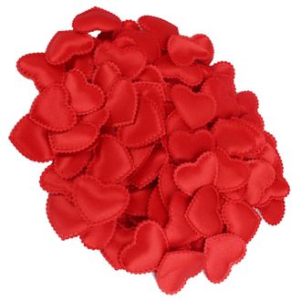 Garneck 300 St&uuml;ck Herzf&ouml;rmige Tischkonfetti aus Kunststoff 35cm Wiederverwendbare Valentinstags und Hochzeitsdeko f&uuml;r Romantische Partys und Zimmerdekoration