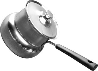 UPKOCH Multifunktionaler Milchtopf Aus Edelstahl Zum Erwärmen Von Milch Zubereiten Von Babynahrung Und Saucen Mit Ergonomischem Griff Für Einhändige Bedienun