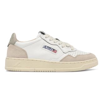 Autry Homme, Chaussures, Blanc, Taille: 47 EU Medalist Low Baskets