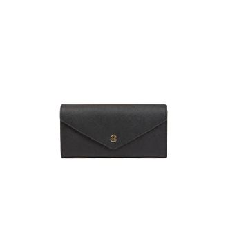 Michael Kors Femme, Accessoires, Noir, Taille: ONE Size Portefeuille Continental Jet Set Travel Grand Mod&egrave;le Enveloppe