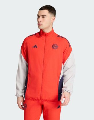 adidas adidas Performance - FC Bayern Tiro 25 - Veste de pr&eacute;sentation de comp&eacute;titions - Rouge hi-res