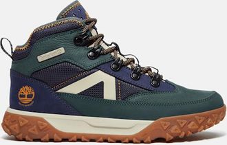 Timberland Halbhoher wasserfester GreenStride Motion 6 Sneaker f&uuml;r Kinder in Dunkelgr&uuml;n, Gr&uuml;n, Gr&ouml;&szlig;e