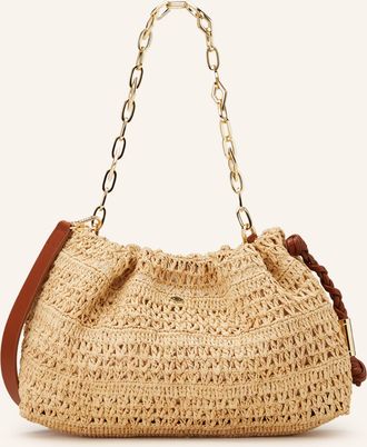 BA&SH Ba&Sh Schultertasche June beige